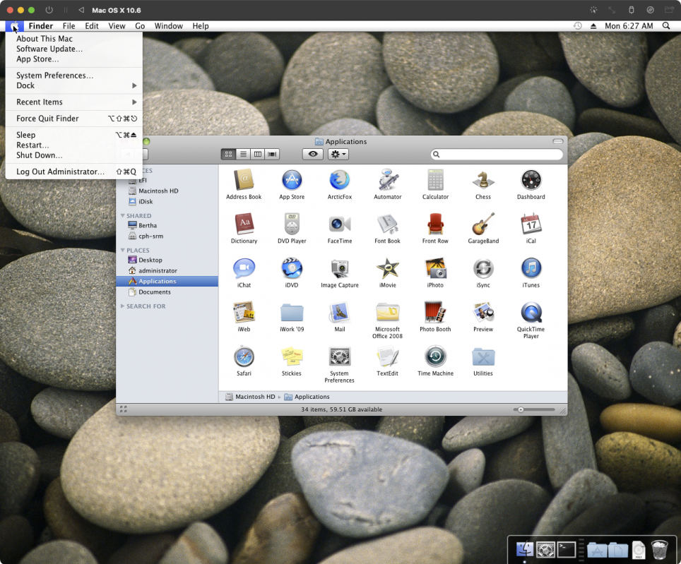 how to create mac os x 10.6 snow leopard virtual machine in utm ...